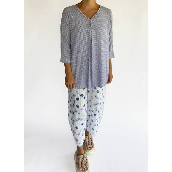 cut loose | Tops | New Cut Loose Front Pleat Tunic In French Lavender ...